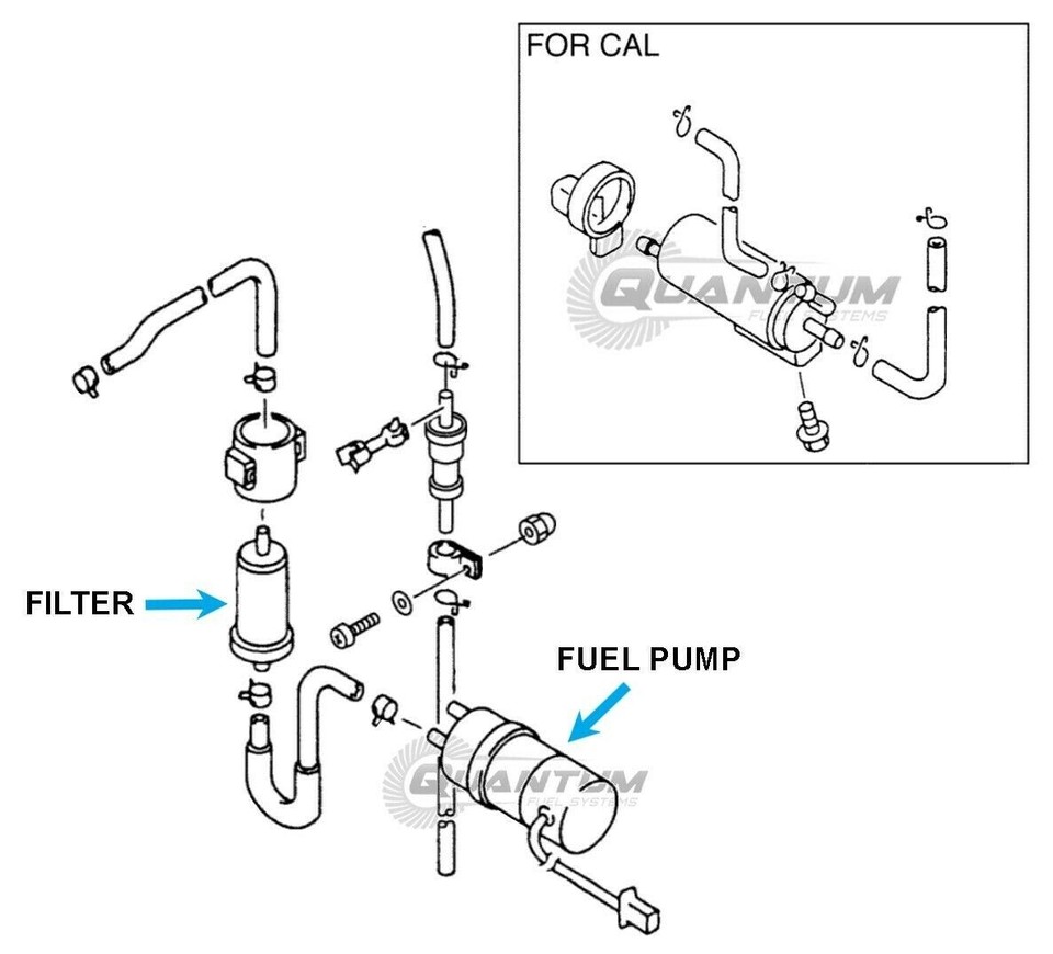 YAMAHA OEM Replacement Fuel Pump XP500 T-Max XP 500 2001 2002 2003 3YX ...