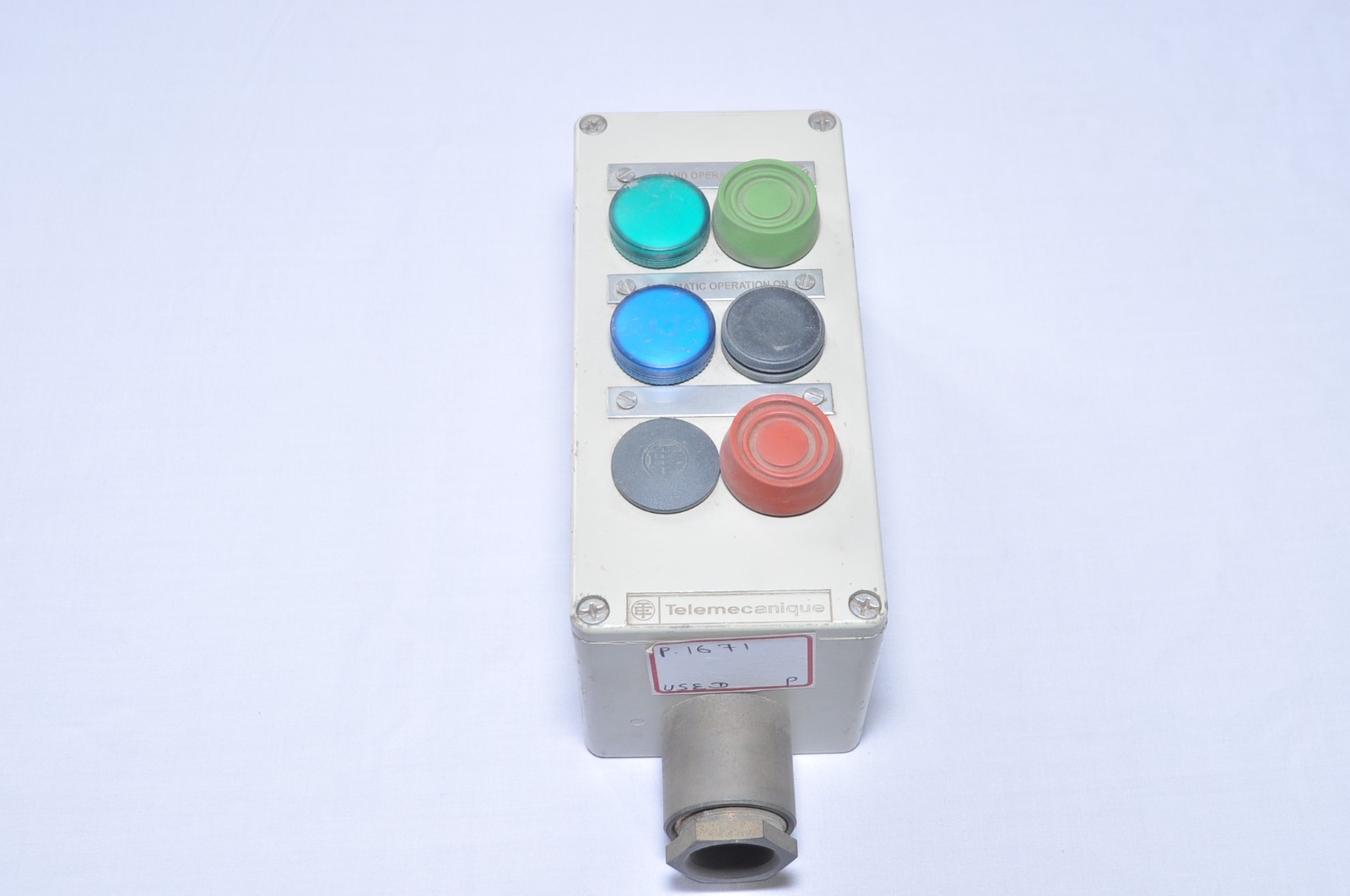 Telemecanique Hand Operation Push Button Auto Control | eBay