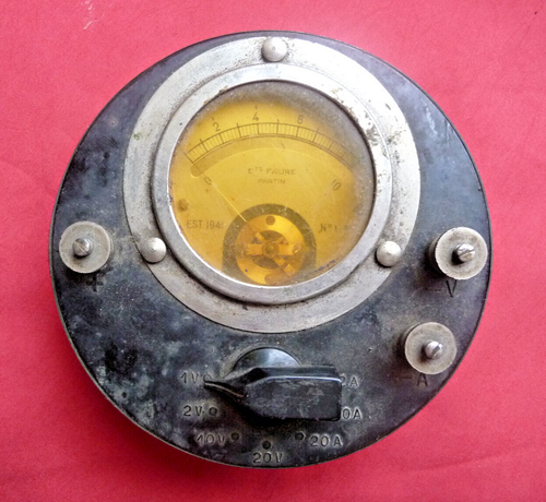 Ancien outil multimetre testeur sncf chemin de fer de l'EST 1941 | eBay
