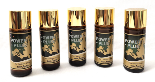 Power-Plus Ginseng Energy Liquid Supplement 1oz x 5 Bottles, Men's ...