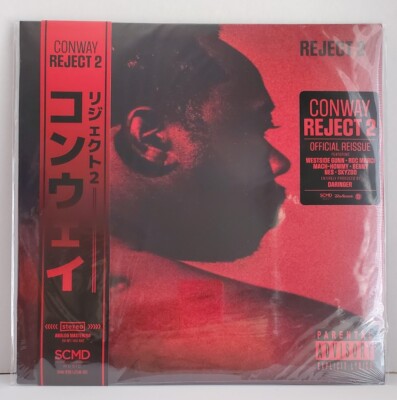 Conway- Reject 2 Reissue OBI strip Red Cover/Black Vinyl LP (ITEM ...