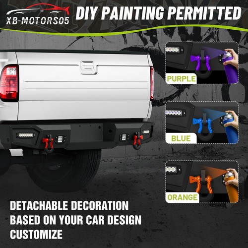 Fits for 99-16 3rd Gen Ford F250 F350 F450 Super Duty Pickup Truck Rear ...