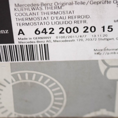 NEW MERCEDES-BENZ GL X164 ENGINE COOLANT THERMOSTAT A6422002015 ...