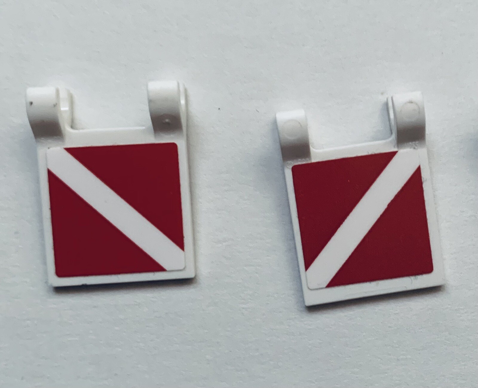 Lego 2x2 Printed Flag Double Sided | eBay