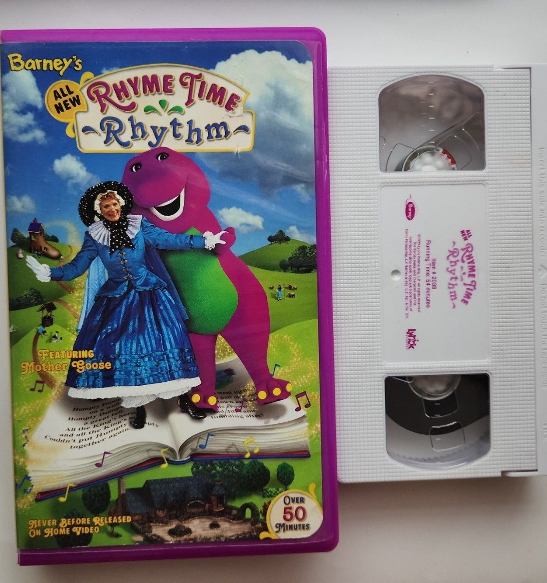 Barney’s Rhyme Time Rhythm VHS Mother | Grelly USA