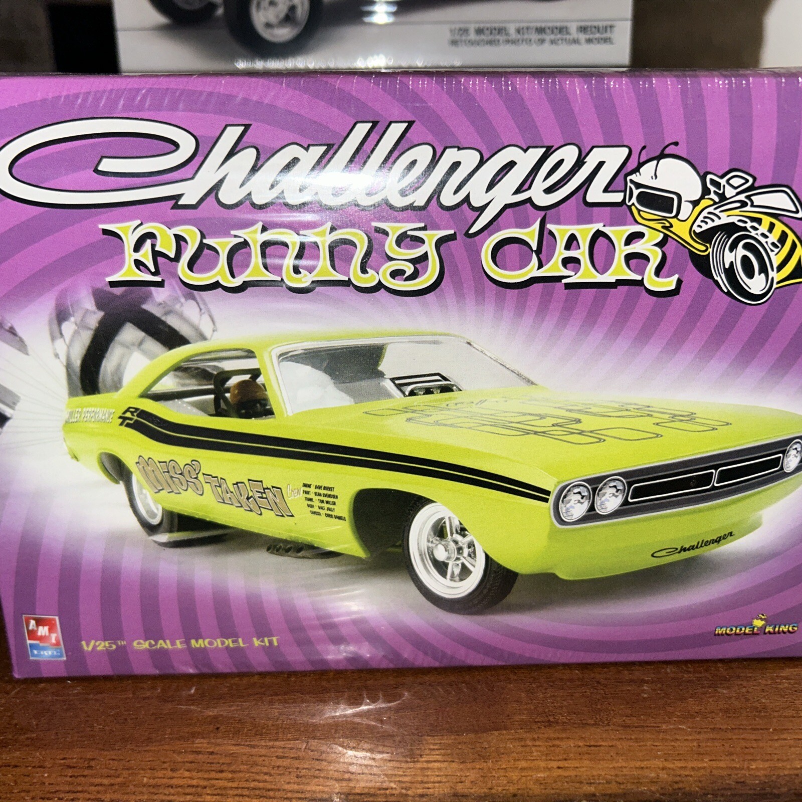AMT / Model King CHALLENGER FUNNY CAR MODEL KIT FACTORY SEALED | eBay
