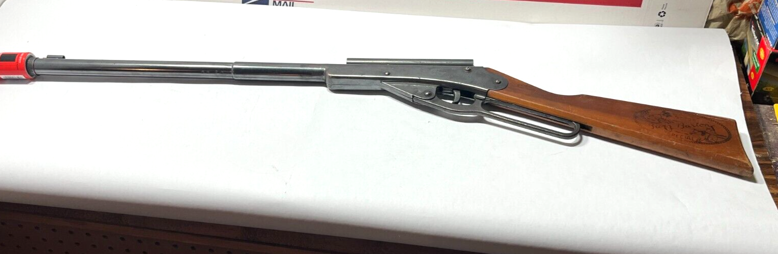 Vintage Daisy No.195 Model 36 Buzz Barton Special BB Gun Air Rifle with ...
