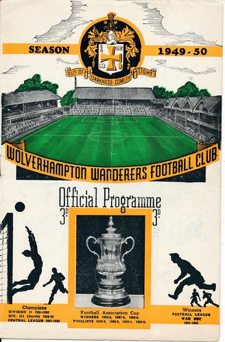 Wolves v Arsenal 1949/1950 - Football Programme | eBay