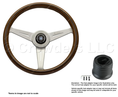 Nardi Classic 360mm Steering Wheel + Hub for Nissan 5051.36.6300 ...