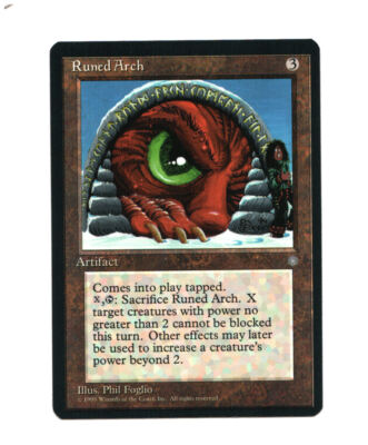 MTG Runed Arch SP/NM- Ice Age Magic the Gathering ~ Free Shipping ~ | eBay