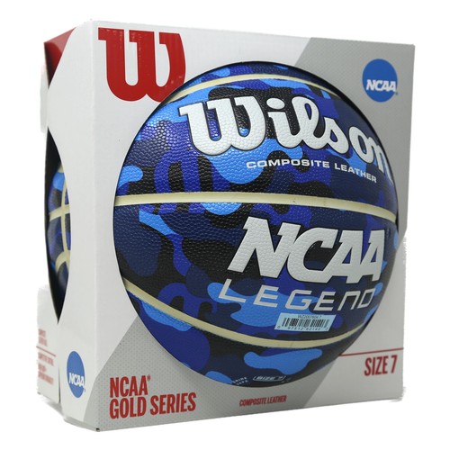 Wilson Gold Series NCAA LEGEND Composite Leather Camouflage Blue ...