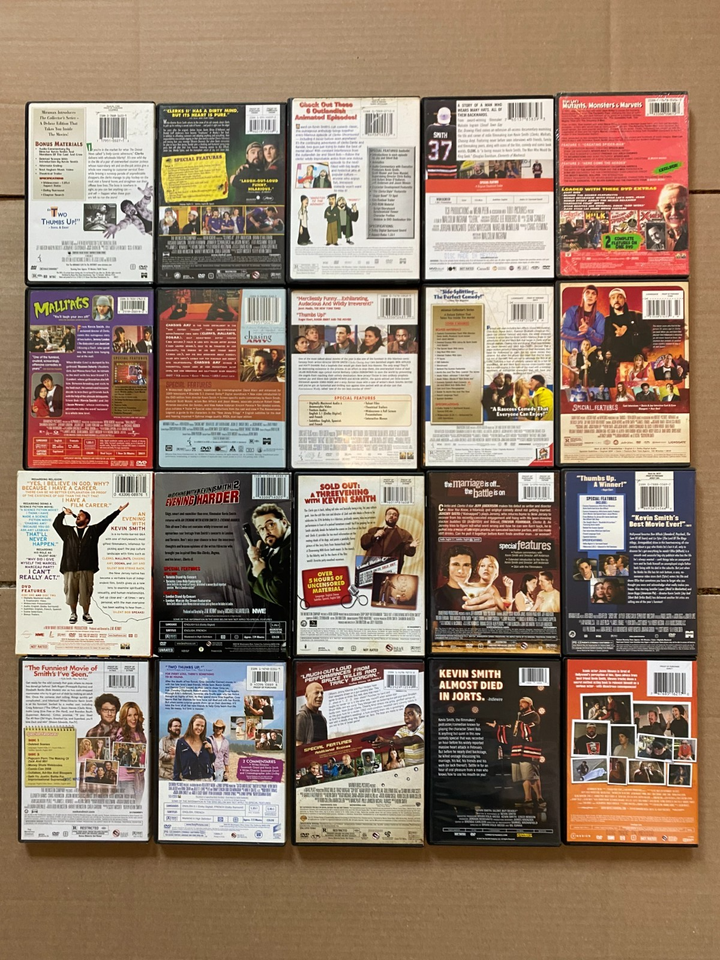 KEVIN SMITH DVD Collection-21 Movies! Dogma, Will Ferrell, Ben Affleck ...