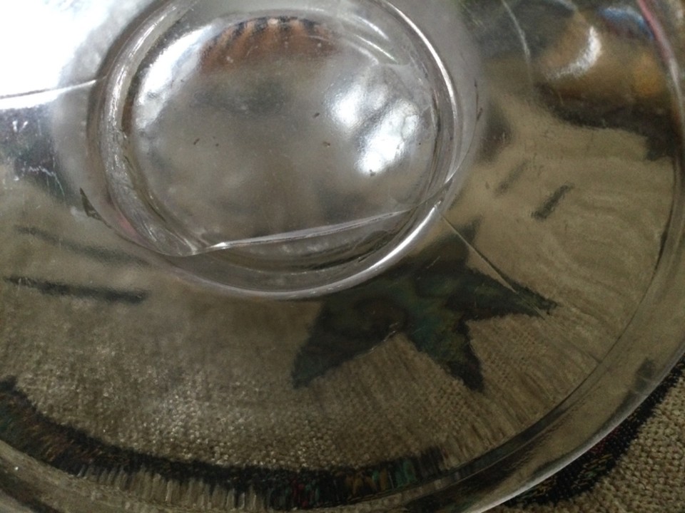 Cracked EAPG Dalzell Gilmore Leighton Glass Pitcher w Bicycle Girl See ...