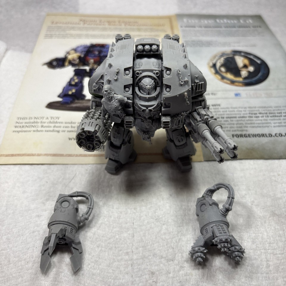 Forge World Night Lords Leviathan Pattern Siege Dreadnought Warhammer ...