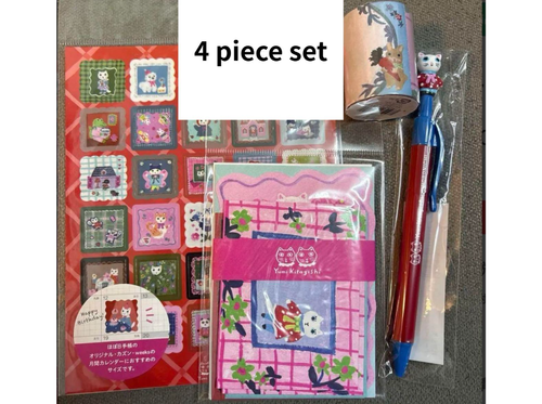 Hobonichi Techo Yumi Kitagishi Letter Set Ballpoint Pen Roll Sticky ...