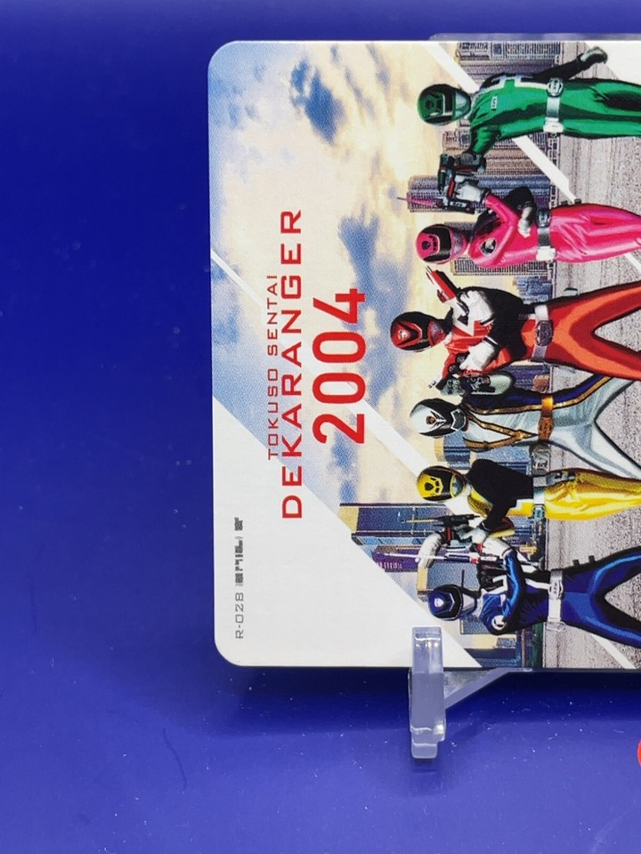 TOKUSO SENTAI DEKA RANGER SP LICENCE Card - Super Sentai Series 2004 R ...