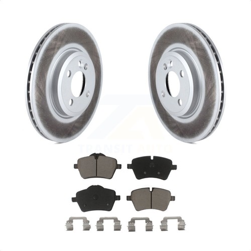 [Front] Coated Disc Brake Rotors And Ceramic Pads Kit For Mini Cooper ...