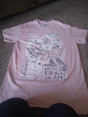 Vapor95 T Shirt Nemupan Art Artist Shiba Quest Video game Style Womens ...