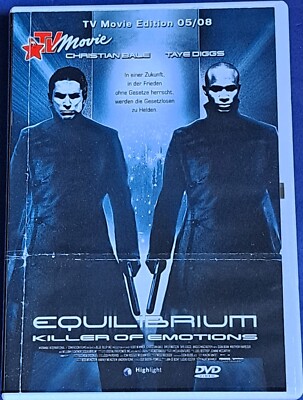 "Equilibrium - Killer of Emotions" DVD, Film, TV Movie Edition 05/08 | eBay.de