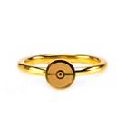 Pokemon Poke Ball Gold PVD Plated Stainless Steel Ring | eBay