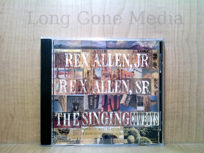 The Singing Cowboys by Rex Allen Jr., Rex Allen (CD, Promo, 1995 ...