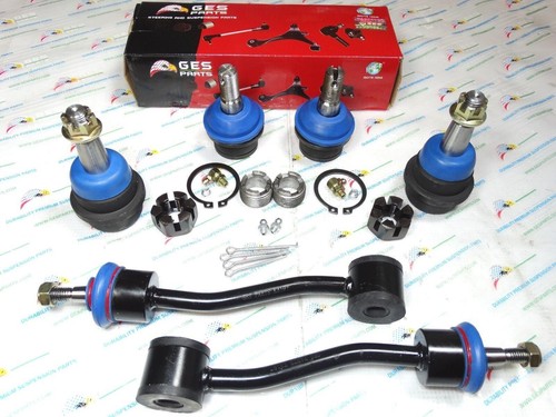 4WD 6 Front Ball Joints Sway Bar Links Fit 97-06 Wrangler TJ K3197 ...