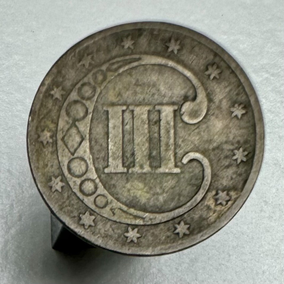 1852 3CS Three Cent Silver - NICE EXAMPLE COIN!!! | eBay