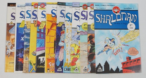 the Legend of Shaloman #1-12 VF/NM complete series - Israeli Jewish ...