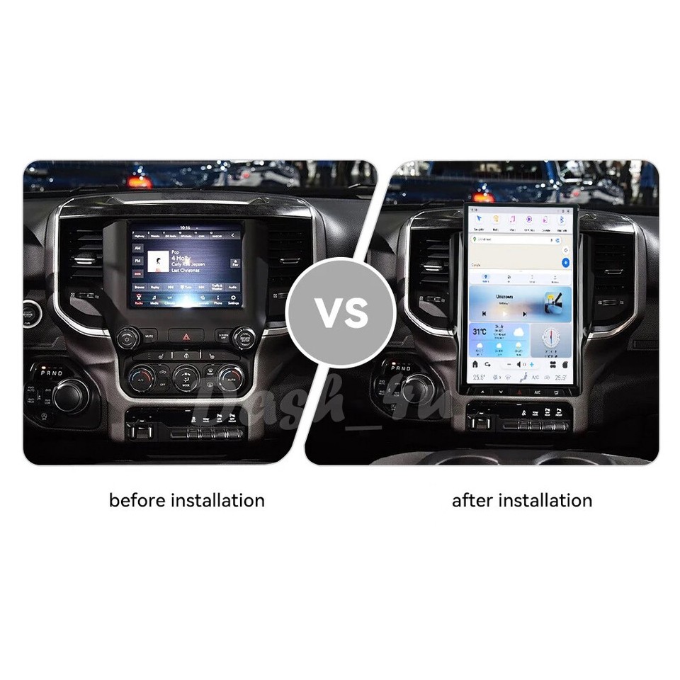 2019-2022 Dodge Ram Android 13.0 Vertical Screen 2K 14.4" GPS Radio For ...