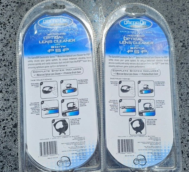 GameDr Motorized UMD Cartridge Cleaner Sony PSP PlayStation Portable ...