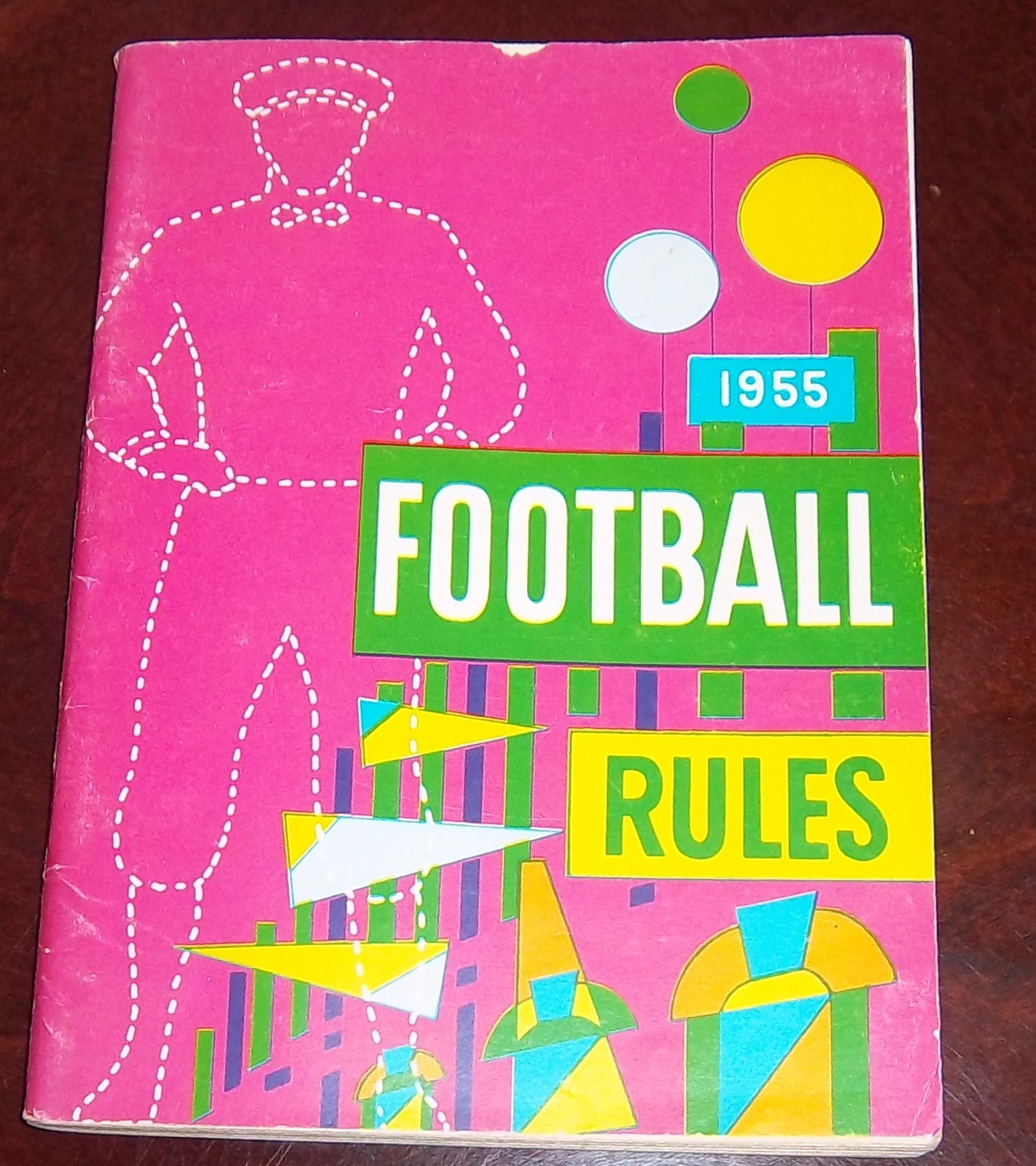 Official Football Rules 1955 guide Bruce Thorburn | eBay