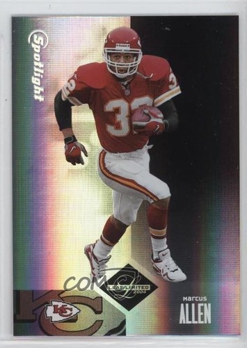 2004 Leaf Limited Spotlight Silver /50 Marcus Allen #130 HOF | eBay