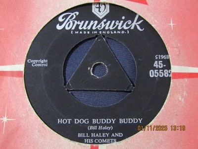 BILL HALEY & HIS COMETS-HOT DOG BUDDY BUDDY-BRUNSWICK TRI | eBay UK