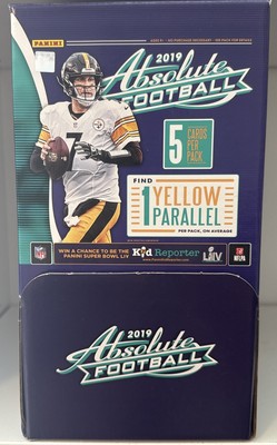 2019 Panini Absolute Football Gravity Box. 90 Sealed Packs (not 48 ...