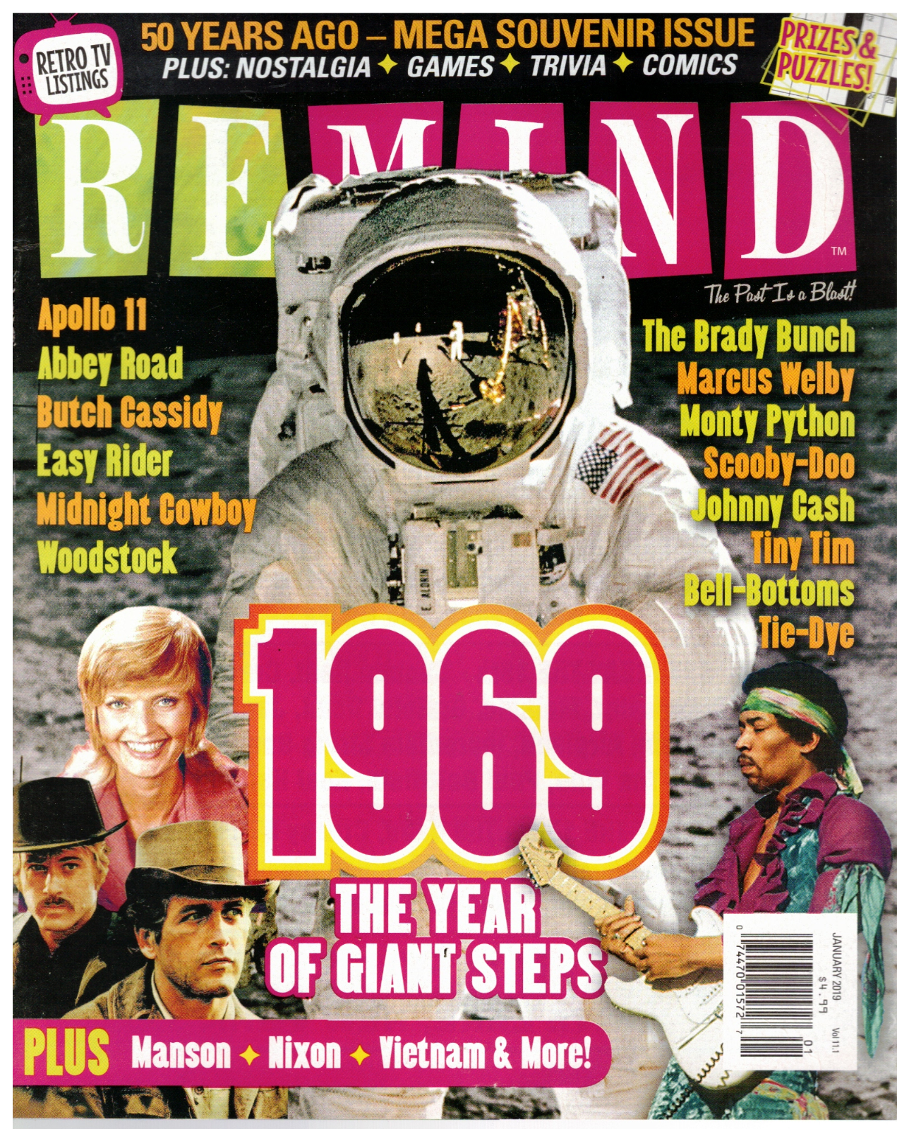 REMIND Magazine / 2019 / January / Apollo 11 / Beatles / Johnny Cash | eBay