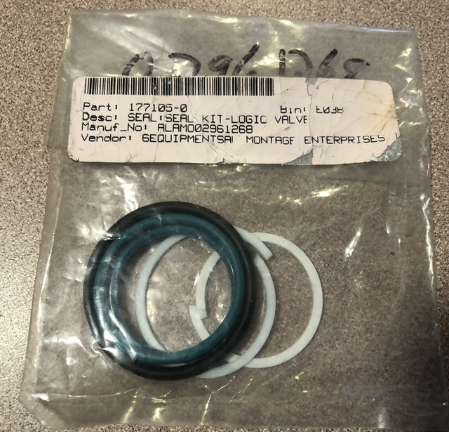 GENUINE PARKER HYDRAULICS ALAMO LOGIC VALVE SEAL KIT 02961268 for sale ...