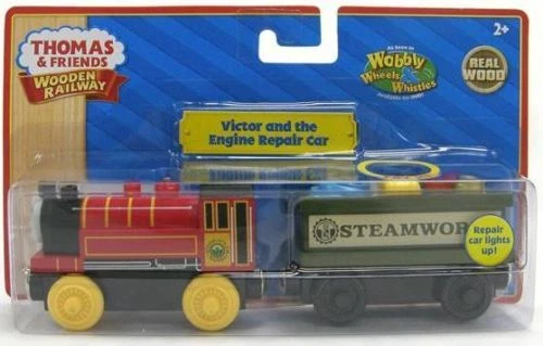 Thomas And Friends Wooden Railway Victor And The Engine, 41% OFF