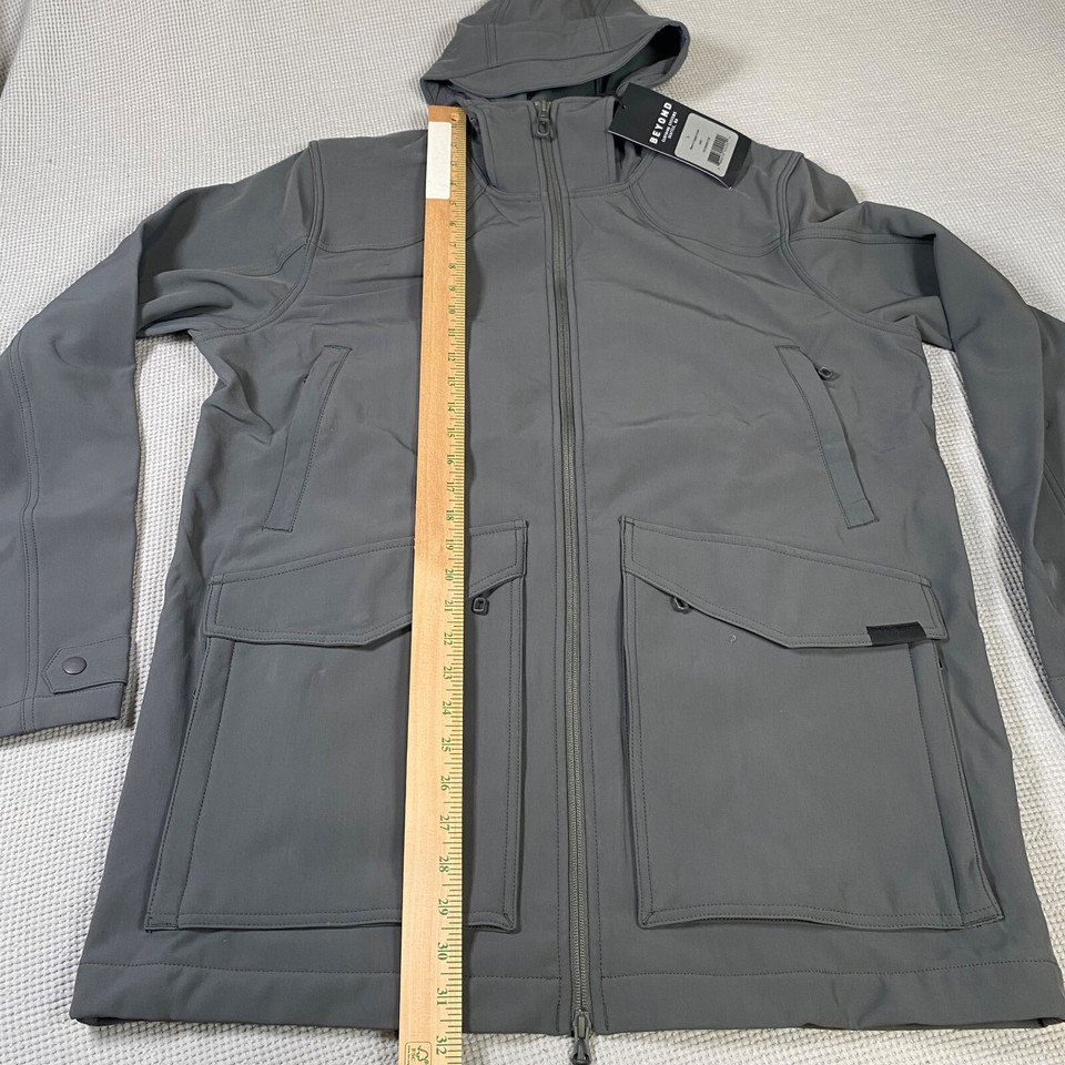 Beyond Clothing Cappa Cargo L5 Jacket Soft Shell Manatee Grey LARGE Regular | eBay