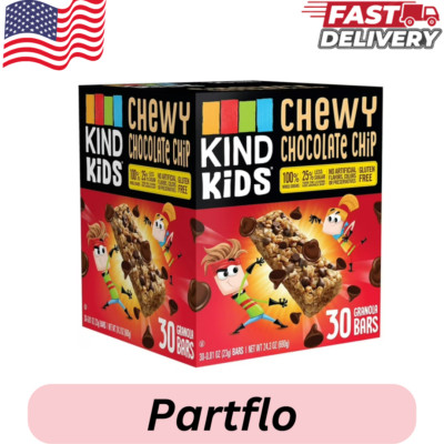KIND Kids Chewy Chocolate Chip Granola Bars (30 Count) | eBay
