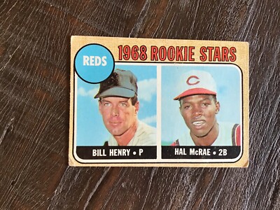 1968 Topps, Hal McRae rc rookie 384 | eBay