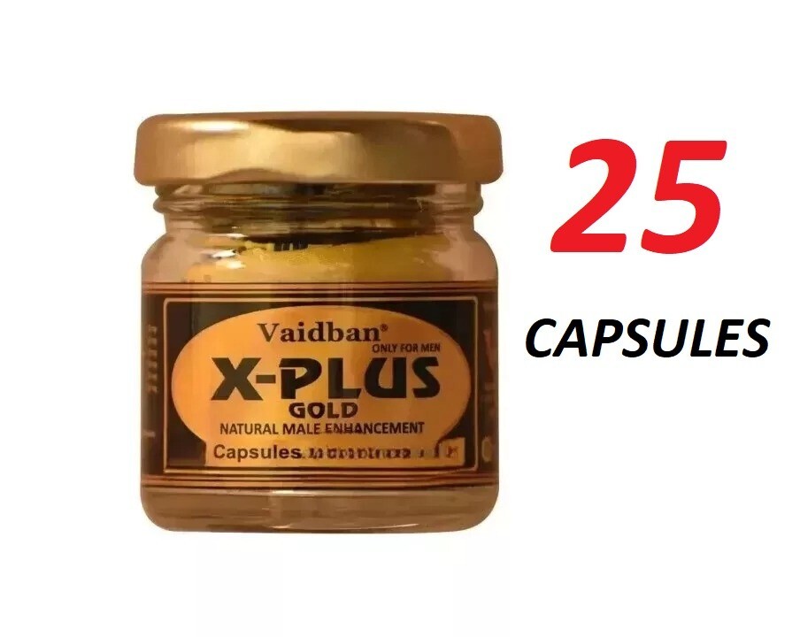 X Plus Gold 25 Capsule: A premium blend, this Ayurvedic formulation BUY ...