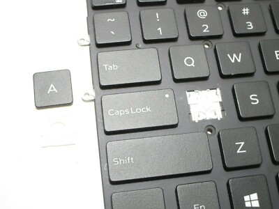 Single Key Cap+Clip For Dell Laptop Keyboard From 3NVJK Model NSK-EC0BW ...