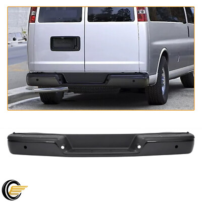 New Rear Step Bumper Assembly For 1996-2023 Chevy Express & GMC Savana ...