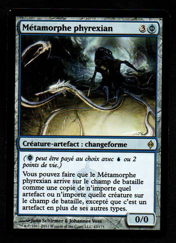 RUSH FR/VF Métamorphe phyrexian - Phyrexian Metamorph MTG magic NPH | eBay