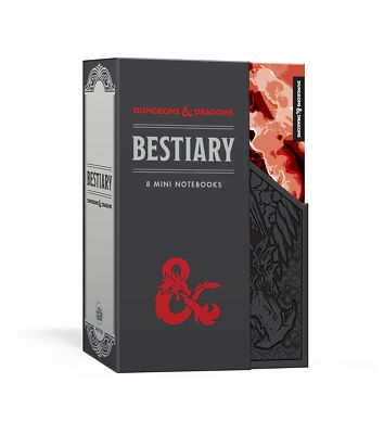 D&D: Bestiary Notebook Set (8 Mini Notebooks) | eBay Australia