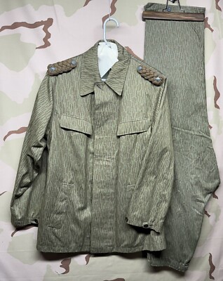 East German Generals Camouflage Camo Uniform - Shirt & Pants - Id’d | eBay