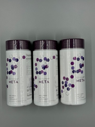 NU SKIN Nu Skin ageLOC Meta (60 Capsules) (3 Bottles) Brand New - Exp ...