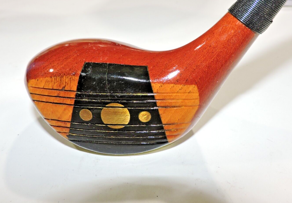 Powerbilt Citation Horse Shoe PERSIMMON Driver recoated Golf Club Wood ...