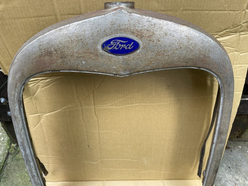 1929 Model A Ford Radiator Shell Grill Grille Original Roadster Patina ...