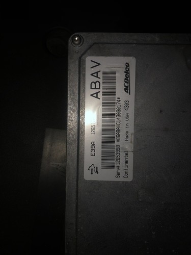 13-16 Chevrolet Equinox 12653998 Computer Brain Engine Control ECU ECM ...